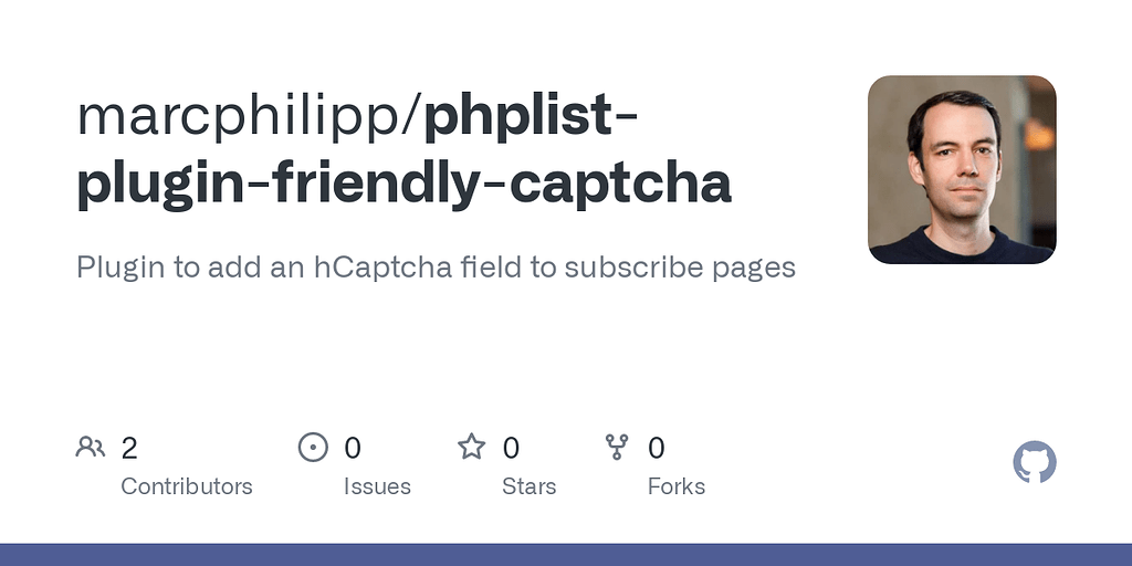 New Friendly Captcha plugin - 💻 Development - phpList Discuss New Friendly Captcha plugin - 💻 Development - phpList Discuss